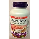 Webber Naturals Super Sleep (90 Tablets), 90 Count : Amazon.ca: Health ...