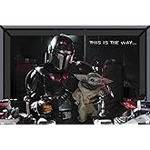 Amazon.com: Trends International Star Wars: The Mandalorian ...