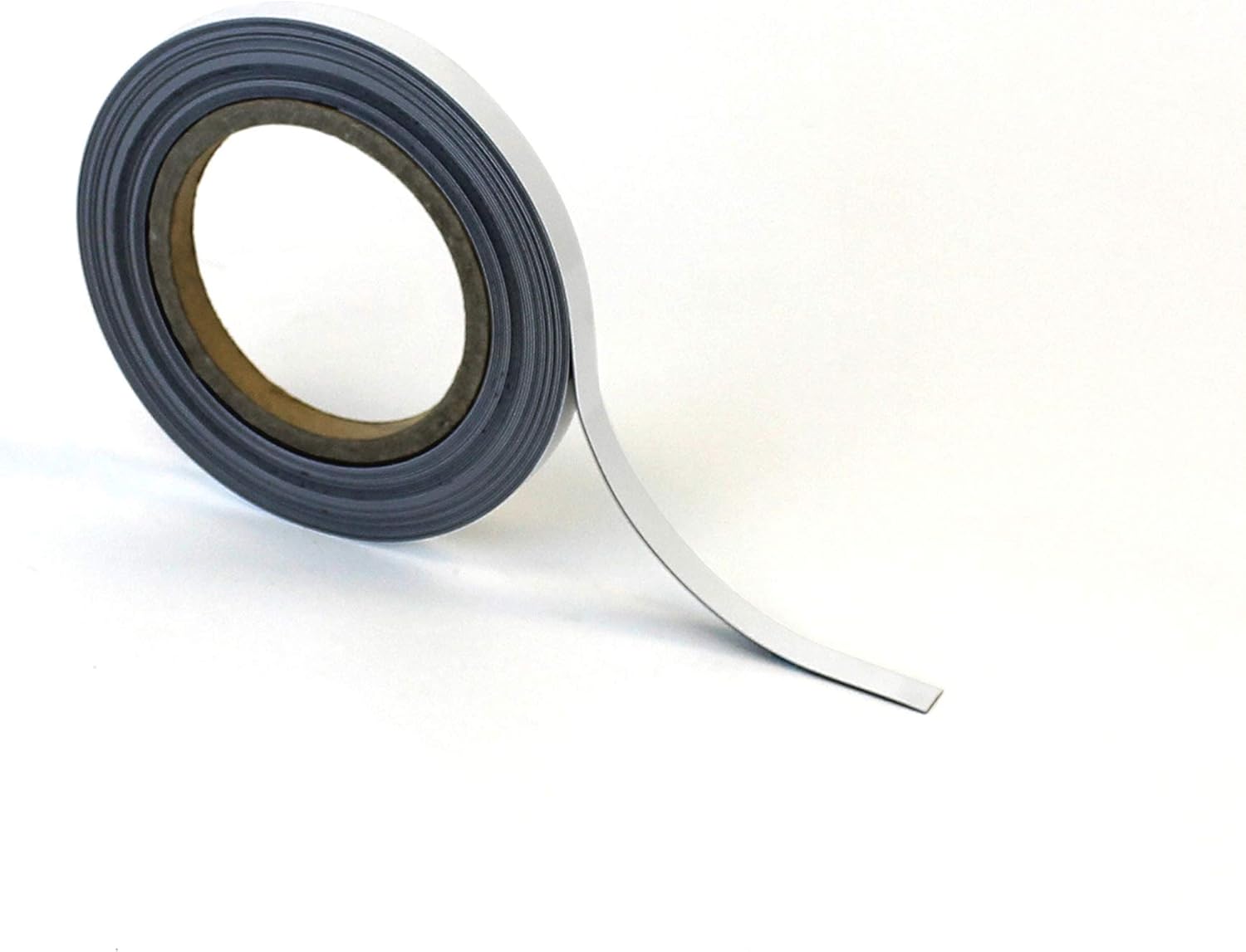 Gloss White Magnetic Easy Wipe Racking Strip 10mm Wide x 0.8mm Thick x ...