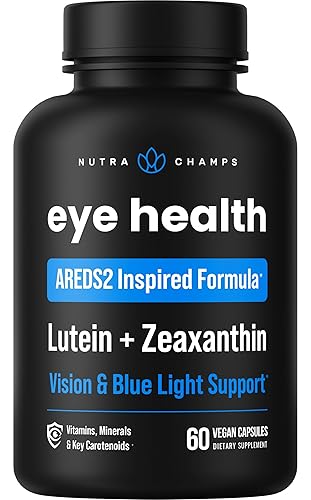 AREDS 2 Eye Vitamins | Lutein & Zeaxanthin Supplement | AREDS2 Plus ...