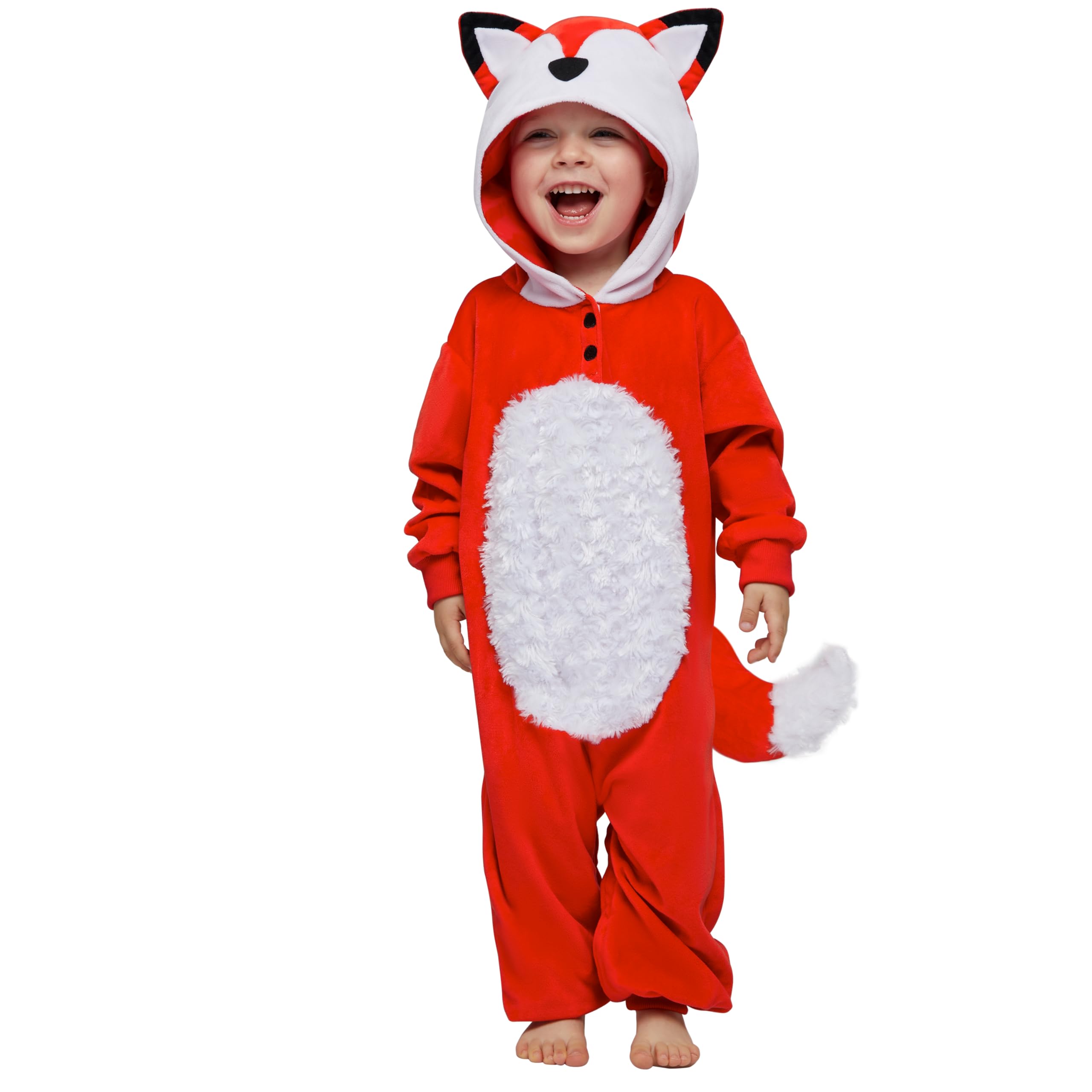 Spooktacular Creations Halloween Baby Fox Costume, Unisex Furry Fox ...
