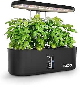 Amazon.com : iDOO Hydroponics Growing System Up to 19.72", 10 Pods ...