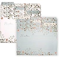 Amazon.com : Steel Mill & Co Thick Sturdy File Folders Decorative, Set ...