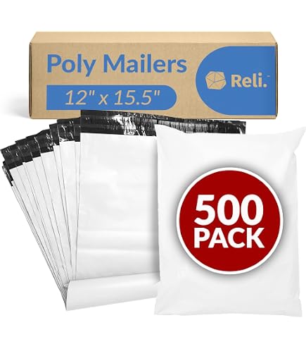 Poly Mailer Bags 2000 Count 6x9 Premium Poly Mailers 2 Mil Thick Self