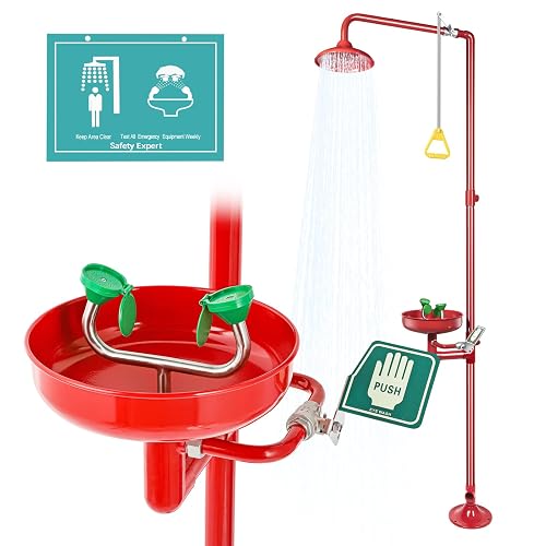 Huanyu Emergency Shower and Eyewash Station Safety Shower Eye Wash ...
