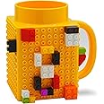 Amazon.com | IndieBrick Build-on Brick Cup Coffee Mug Compatible with ...