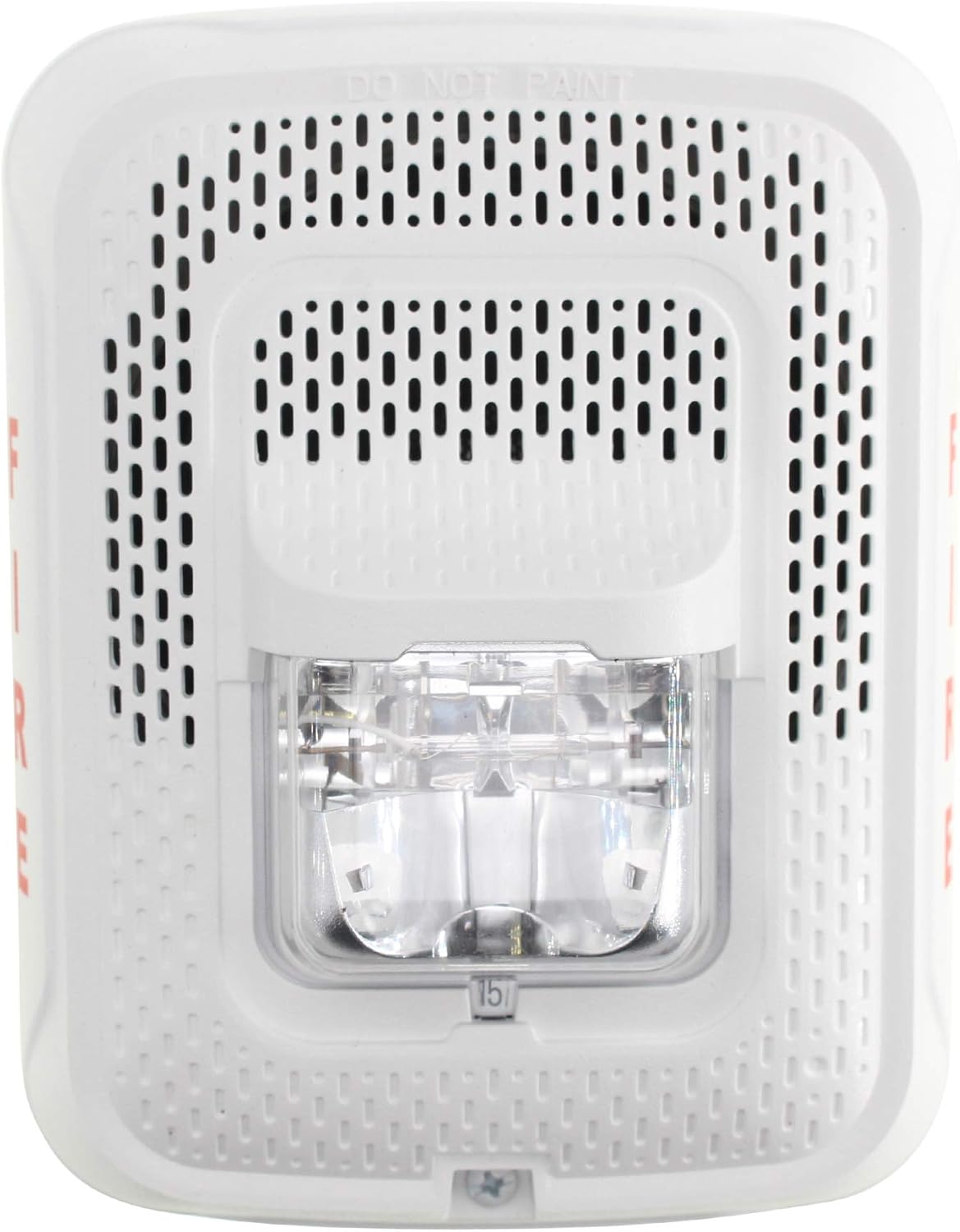 Amazon.com : System Sensor SPSWL Wall Mount Speaker Strobe, Clear Lens ...