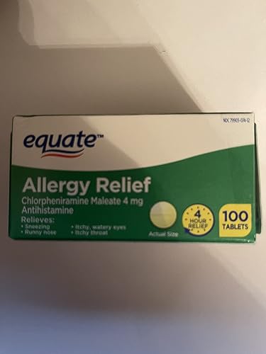 Equate: Chlortabs Tablets Antihistamine, 100 Ct in Oman | Whizz Allergy ...