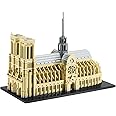 Amazon.com: YUJNS Architecture Sets for Adults French Notre Dame De Paris Collection Micro ...