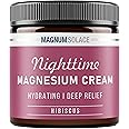 Amazon.com : Magnesium Lotion – Hydrating Nighttime Cream Apply to Legs ...
