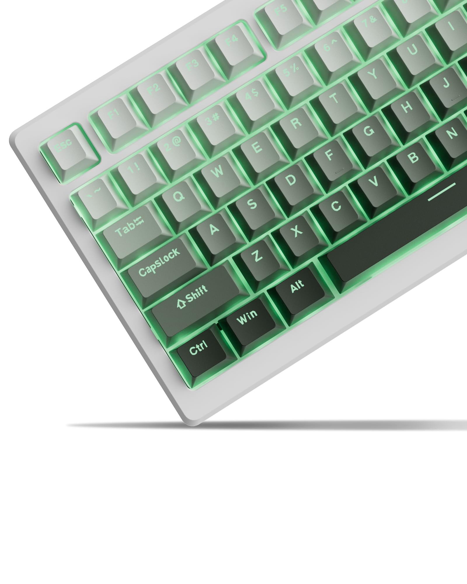 x XVX Shine Through PBT Keycaps, Custom Keycaps 60 75 100 Percent OEM ...