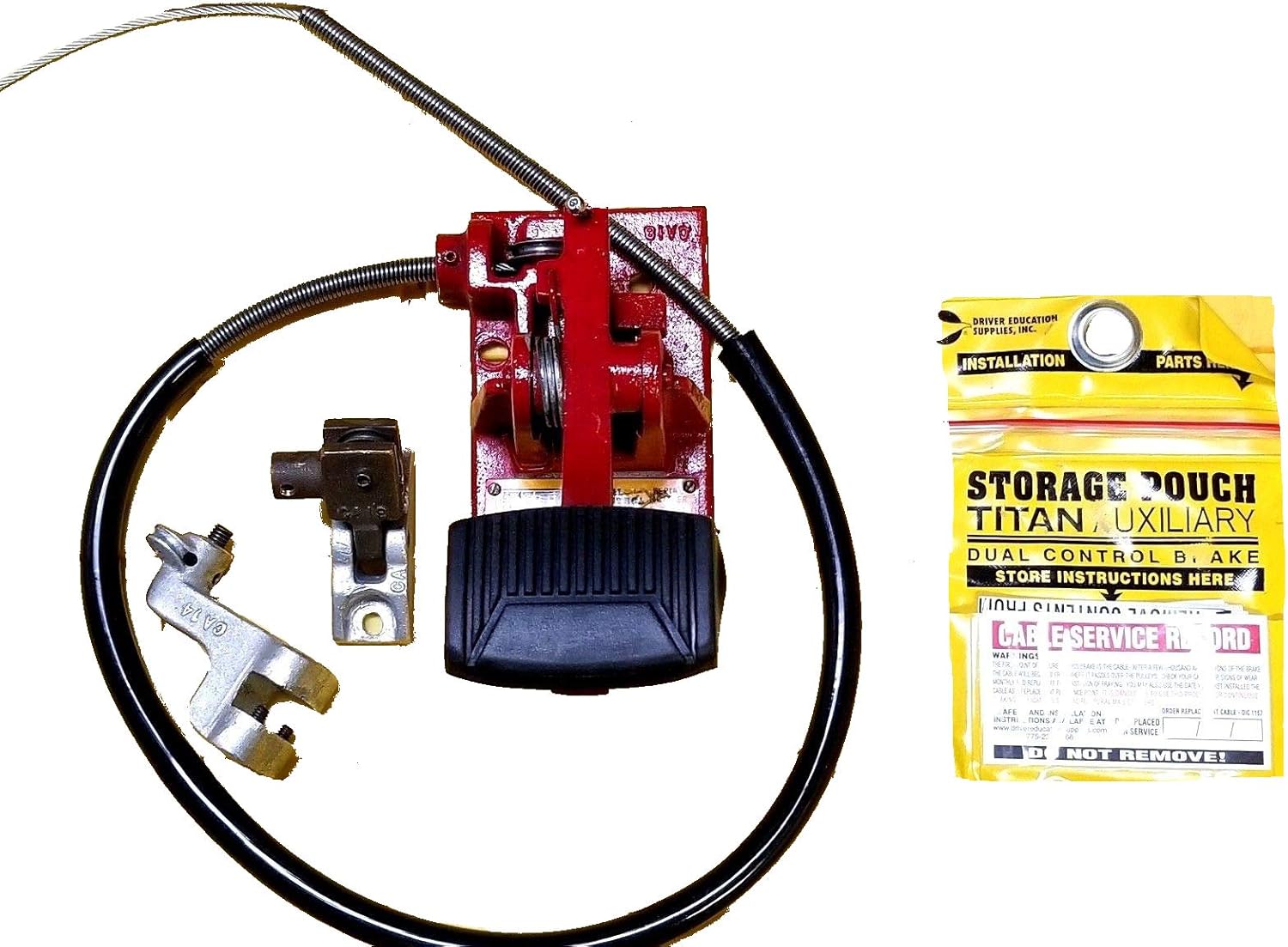 Amazon.com: Titan Brake Set, Instructor Passenger Side, School Student ...