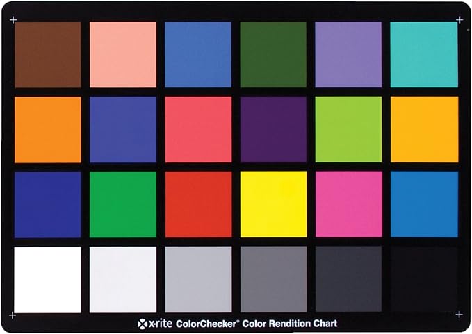 X-Rite ColorChecker Classic, color Rendition chart: Amazon.co.uk ...
