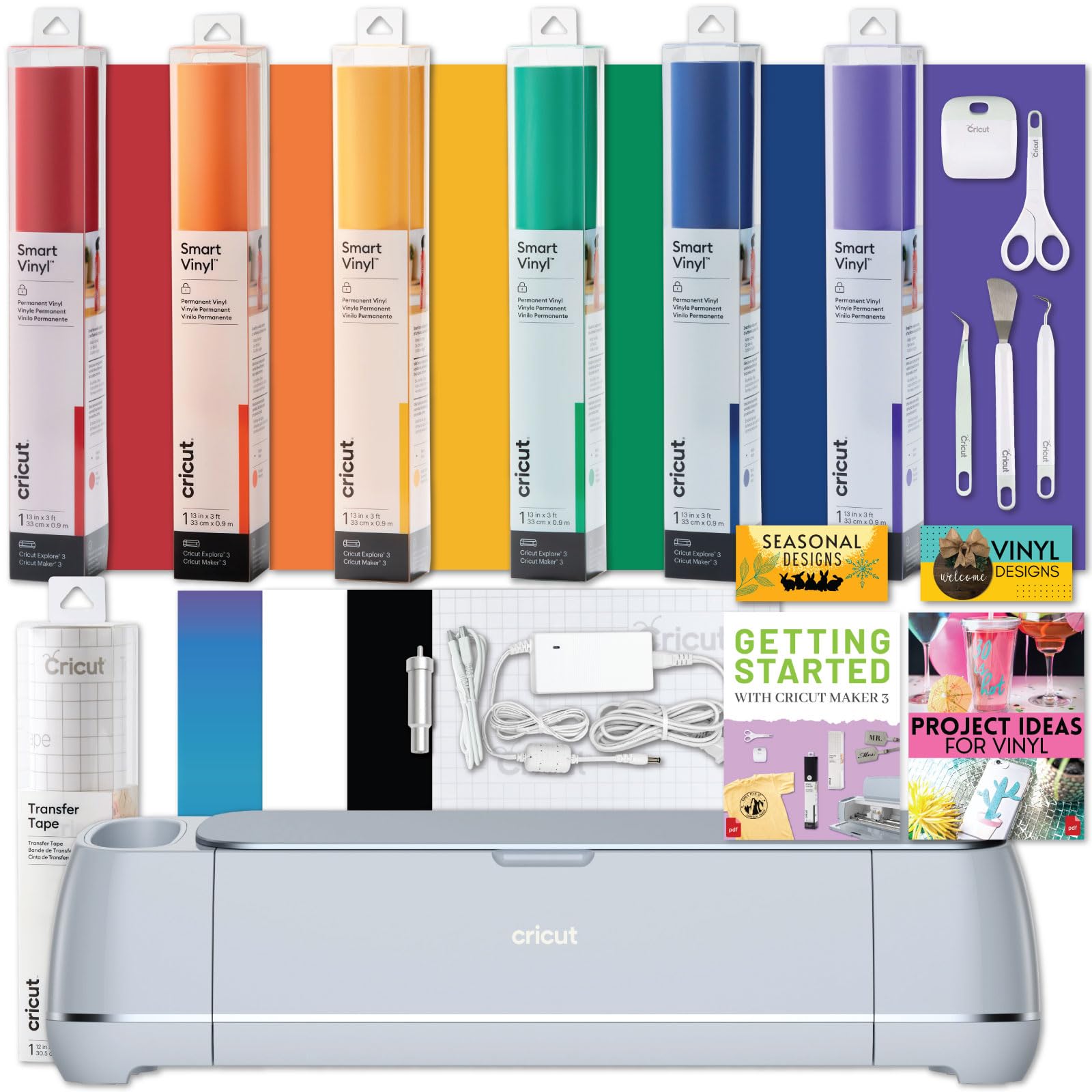 Mua Cricut Maker 3 Machine Bundle Basic Tool Kit Transfer Tape Smart ...