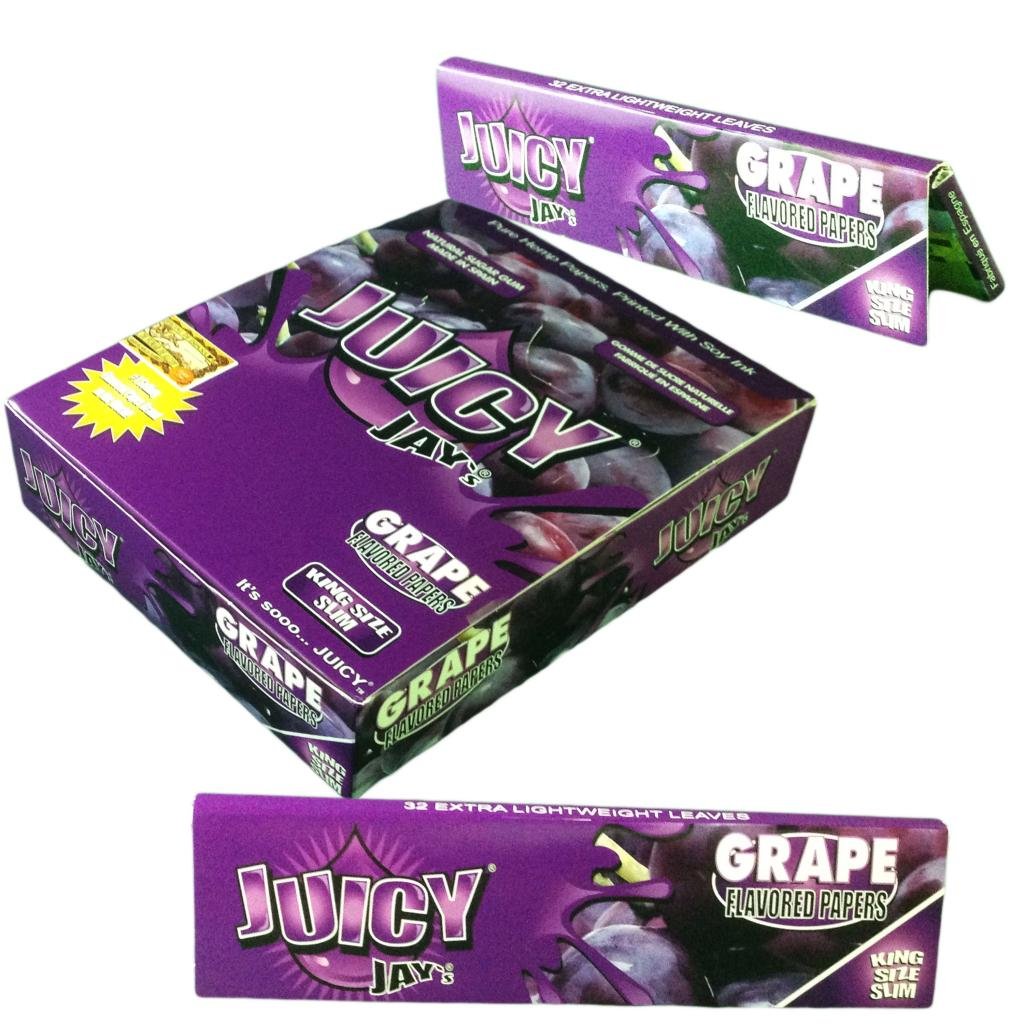 Juicy Jays5 X Grapes Flavour Juicy Jay Jays King Size | Desertcart ...