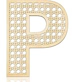 Amazon.com: Wooden Rattan Letters for Wall Decor Rustic Wooden Letters ...