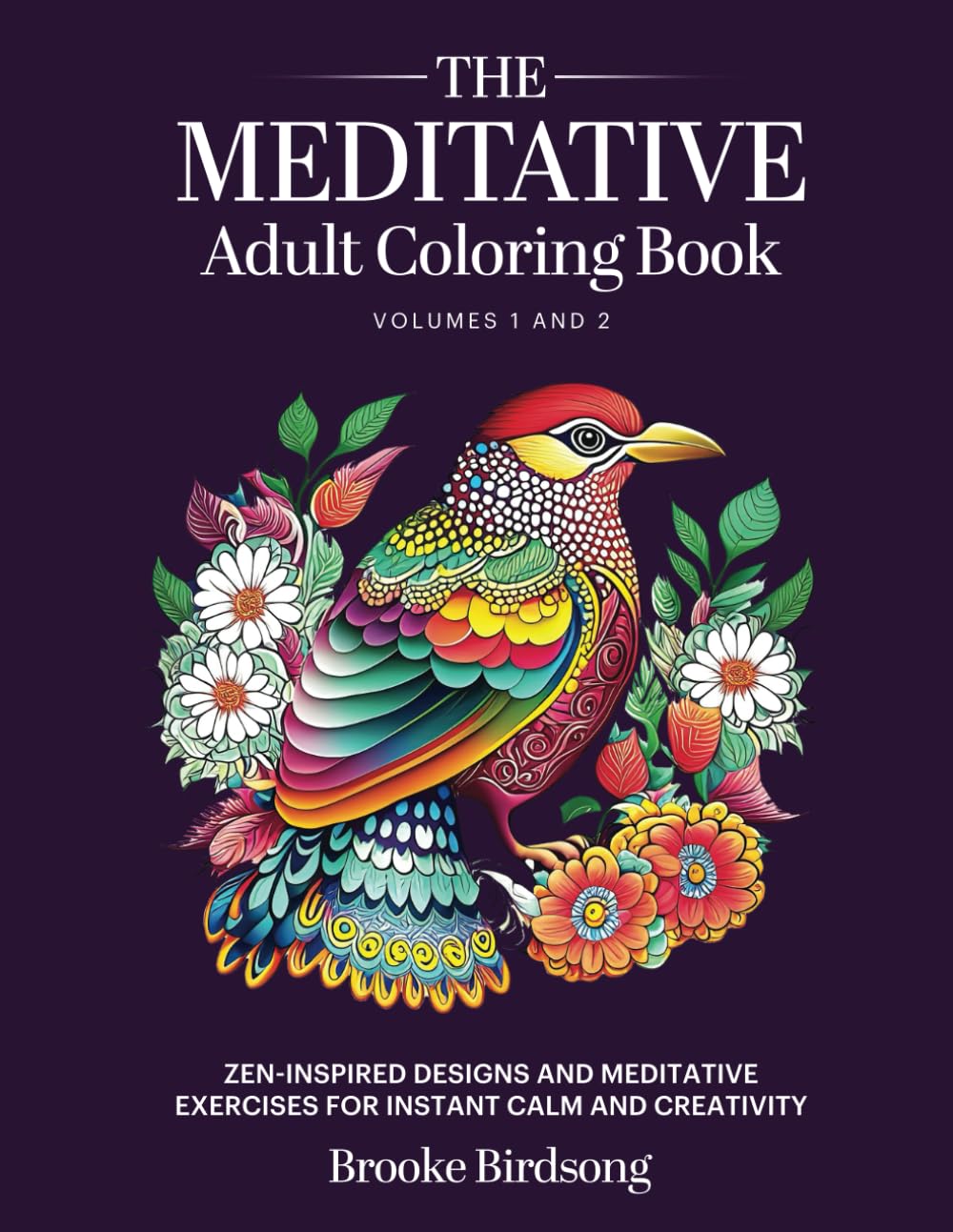 Mua The Meditative Adult Coloring Book, Volumes 1 and 2: Zen-Inspired ...