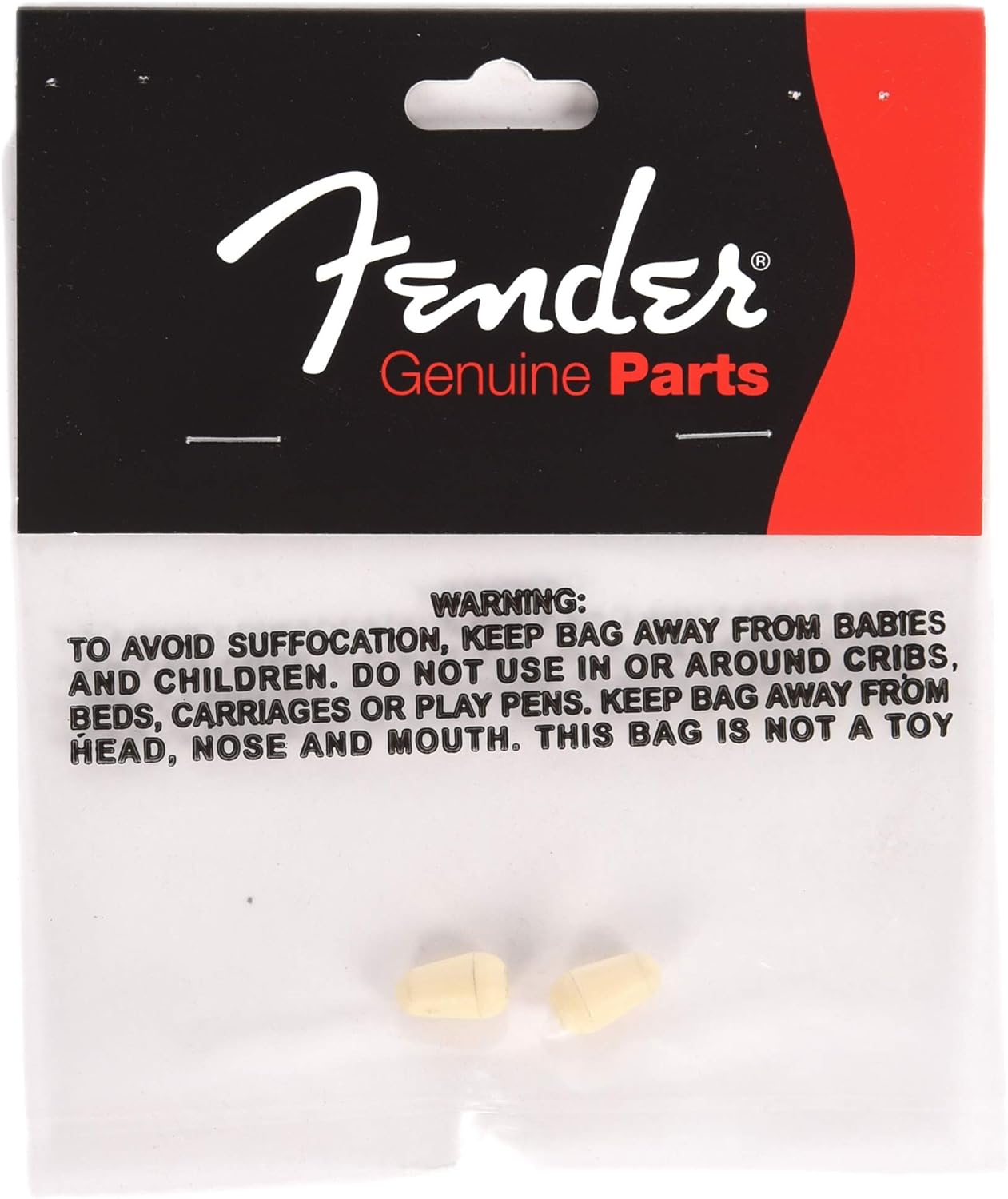 Fender Road Worn Stratocaster Switch Tip – Set of 2 – Aged White – BigaMart