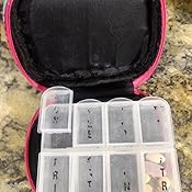 Amazon.com: Weekly Travel Pill Organizer - Prescription and Medication ...