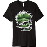 Amazon.com: Marvel Avengers Hulk Ripped Costume T-Shirt : Clothing ...