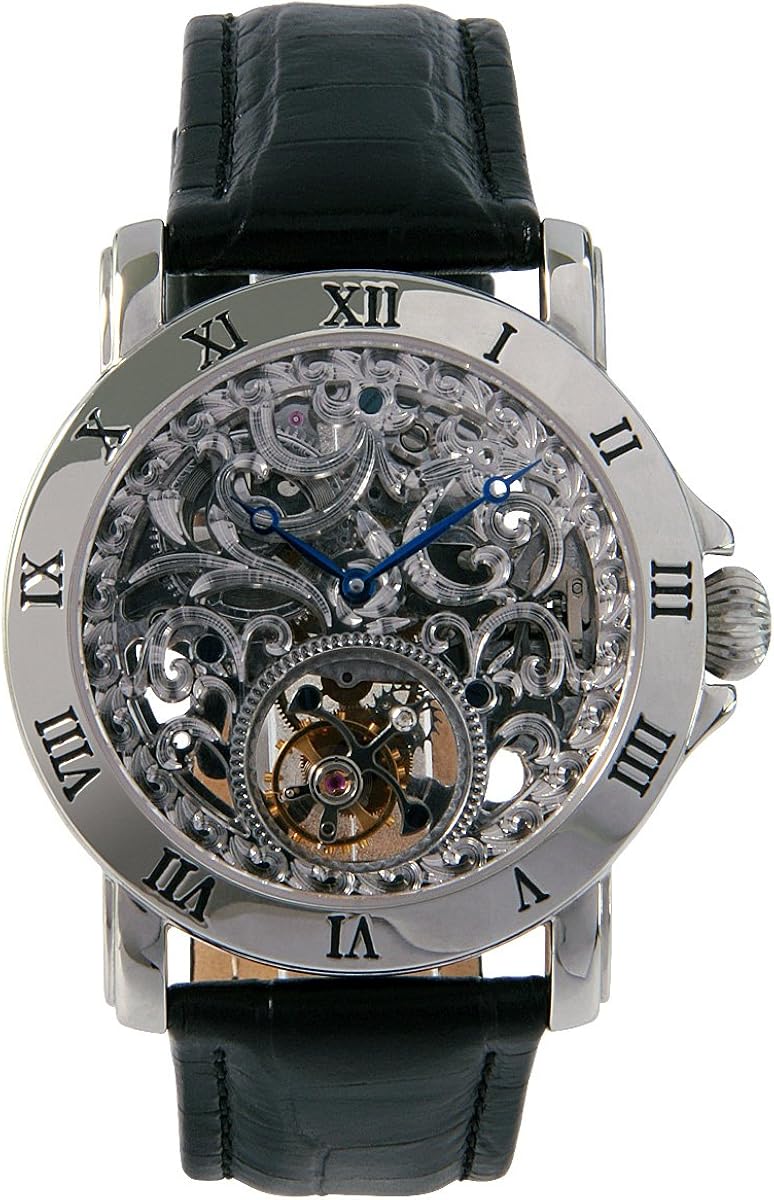 Newton & Sons Men's Automatic Watch nsts with Leather Strap: Newton ...