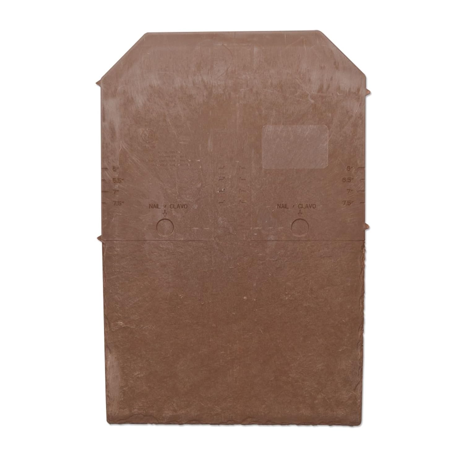 Tapco Slate Synthetic Roof Tile (100 Pack) - Chestnut Brown: Amazon.co ...