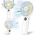 Amazon.com: Portable Handheld Fan,5200mAh Personal Fan with LED Display ...