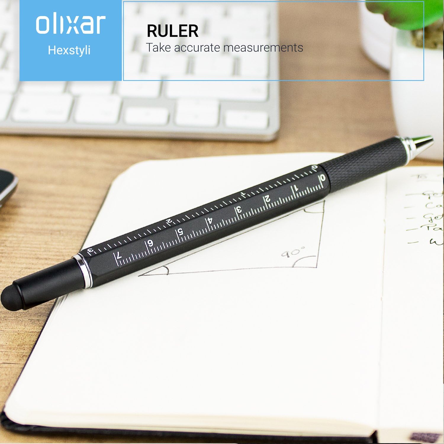 Olixar Multi Tool Pen – 6 in 1 Multitool Pen with Screwdriver, Phillips ...