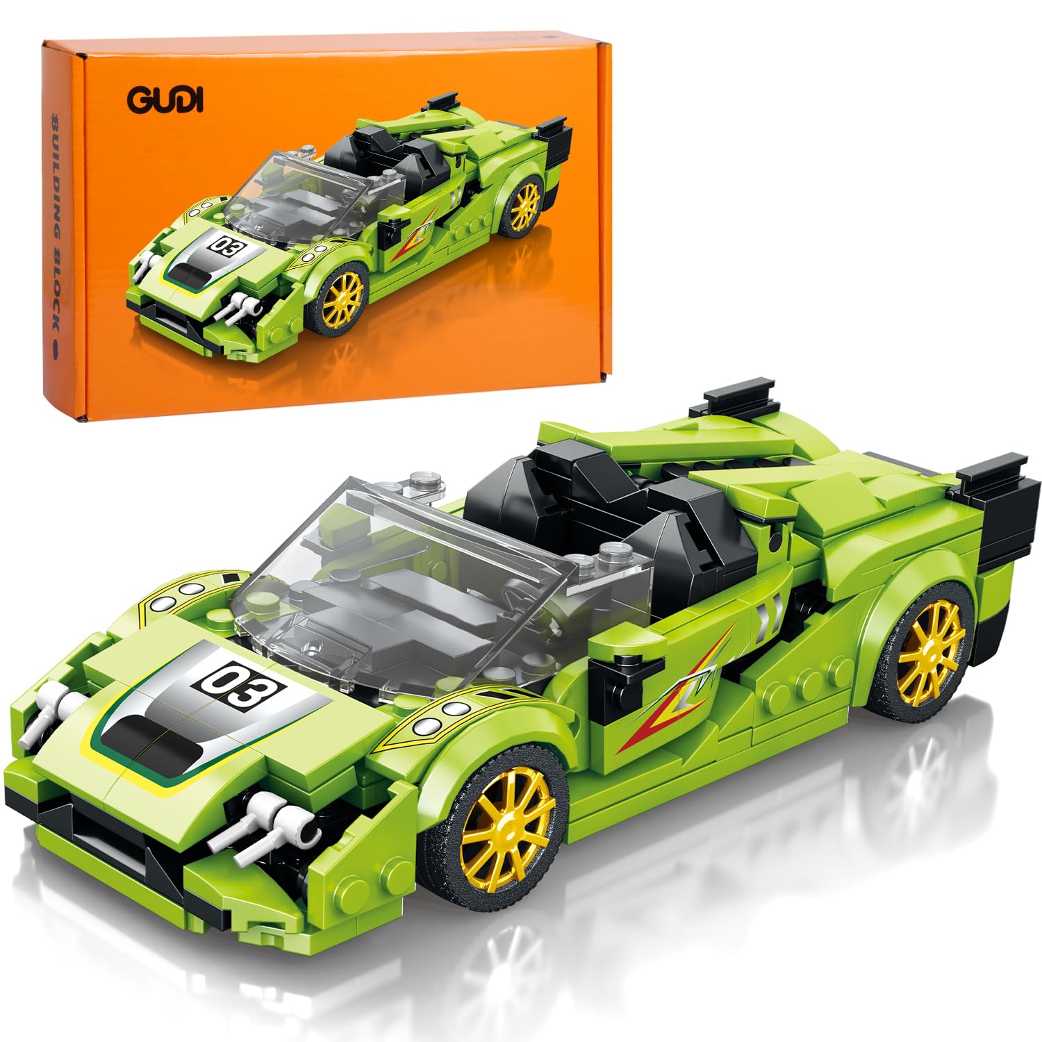 Mua Sports Car Set Technique Car Building Set, MOC Speed Champion Race ...