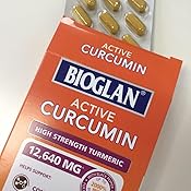 Bioglan Active Curcumin, High Strength Turmeric extract, 1 month supply ...