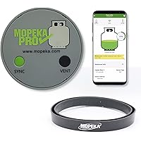 Amazon.com: Mopeka Pro Check Bundle - 1 Pro Check Sensor and 1 Tank Halo - Wireless Propane ...