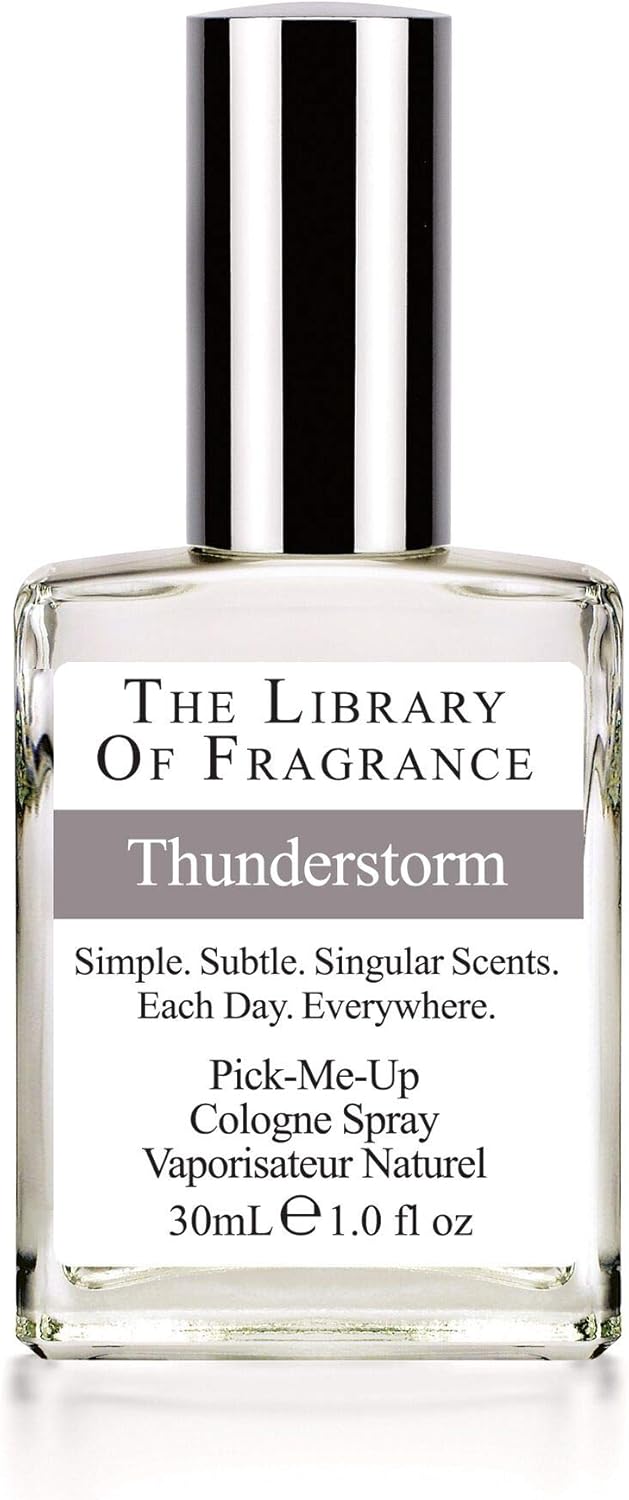 The Library of Fragrance Thunderstorm Eau De Cologne Spray: Amazon.co ...