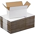 Amazon.com: SUNLPH White Shipping Boxes 9x6x4 Inches Small Corrugated ...