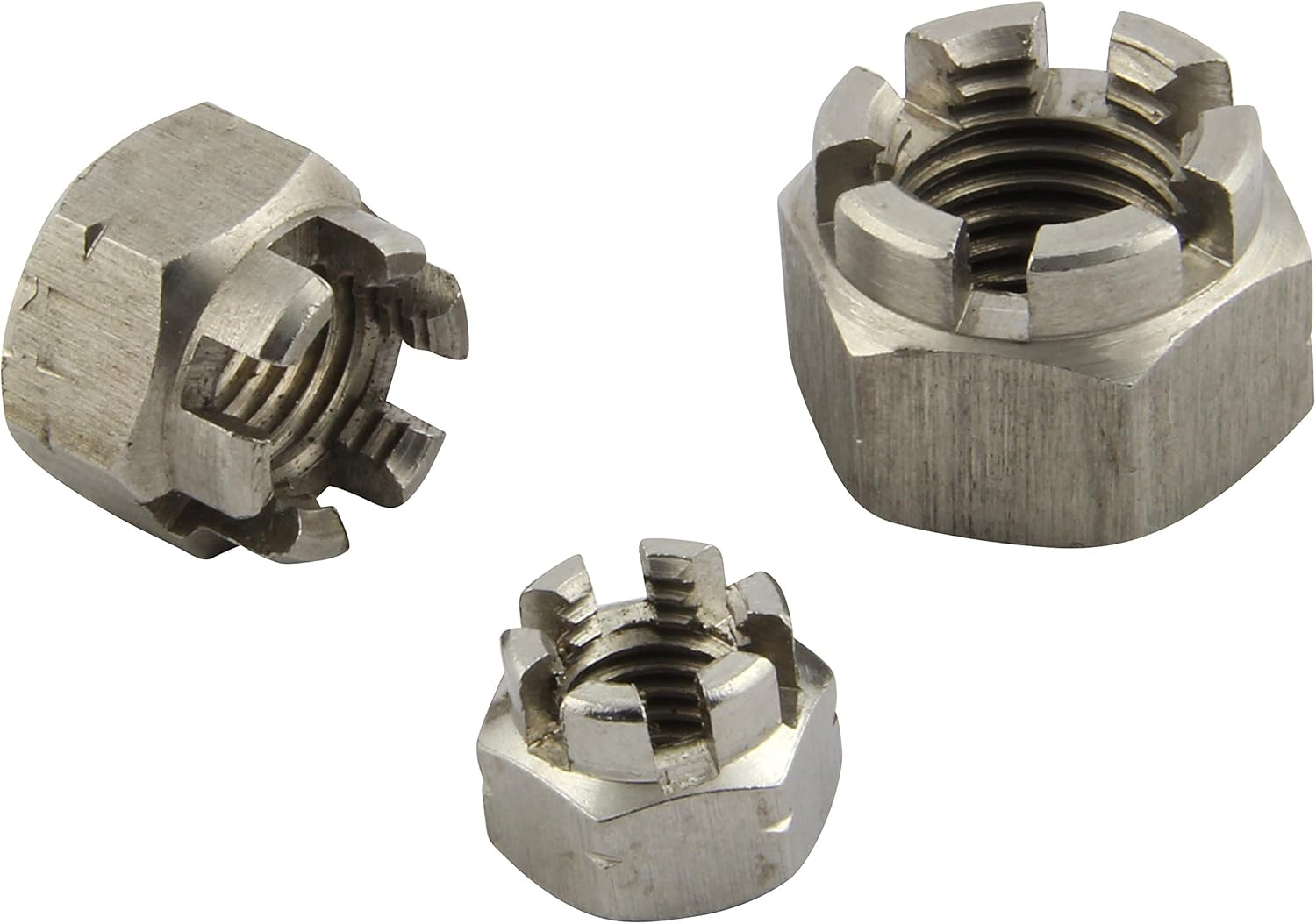 Kronenmuttern Baumarkt FASTON Kronenmutter M5 DIN 935 rostfreier ...