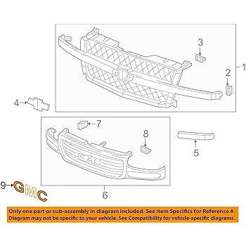 Amazon.com: 22786809 EMBLEM 1.303: Automotive