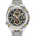 Amazon.com: Bulova Men's Icon Precisionist Two-Tone Stainless Steel 8 ...