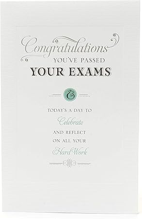 Passed Exams Card for Him - Passed Exams Card for Her - Passing Exams ...