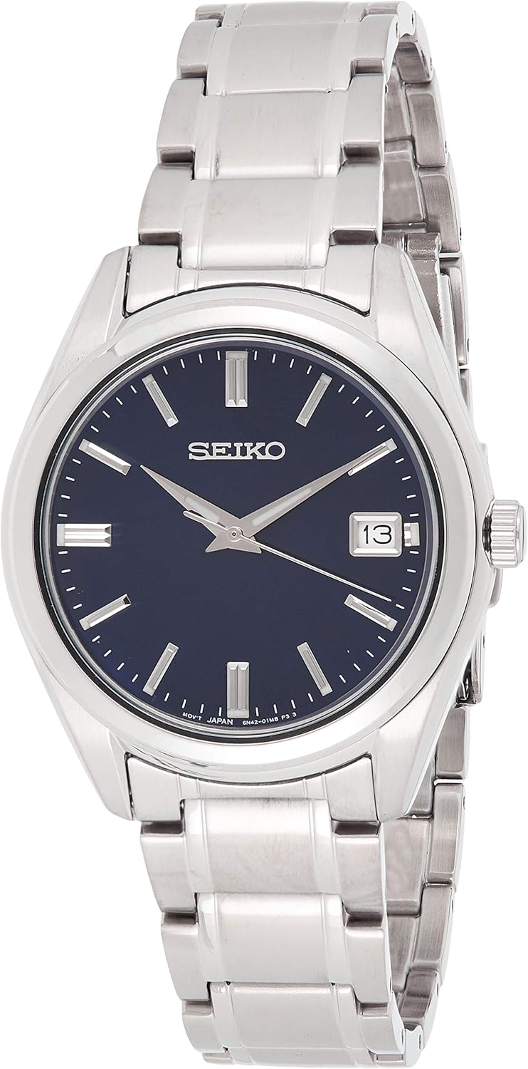Seiko Quarz Damen-Uhr Edelstahl mit Metallband SUR317P1: Amazon.de: Uhren