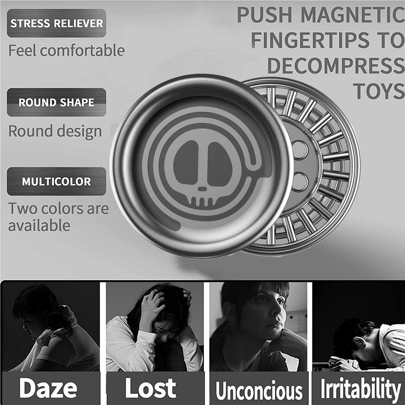 Mua Fidget Toys Adults Fidget Slider EDC Fidget Clicker Haptic Coin ...