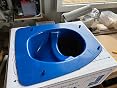 Separett Privy 500 Urine Separating Kit with Blue Foam Seat - - Amazon.com