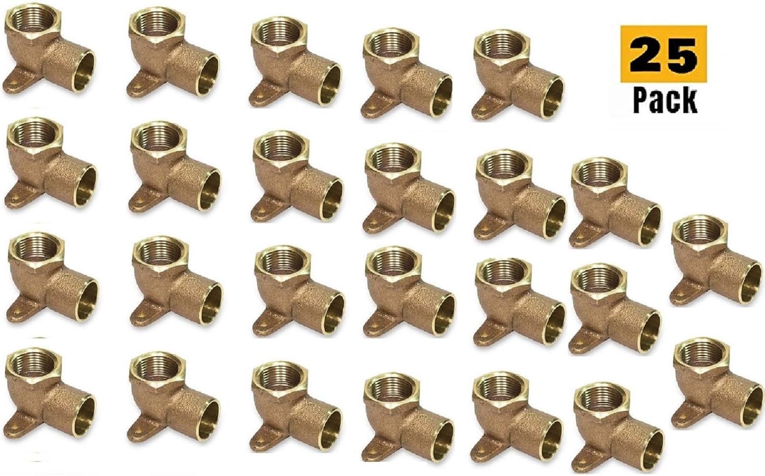 1/2" Nominal Copper Sweat X 1/2" Fip Threaded, CxF, Lead Free Cast ...