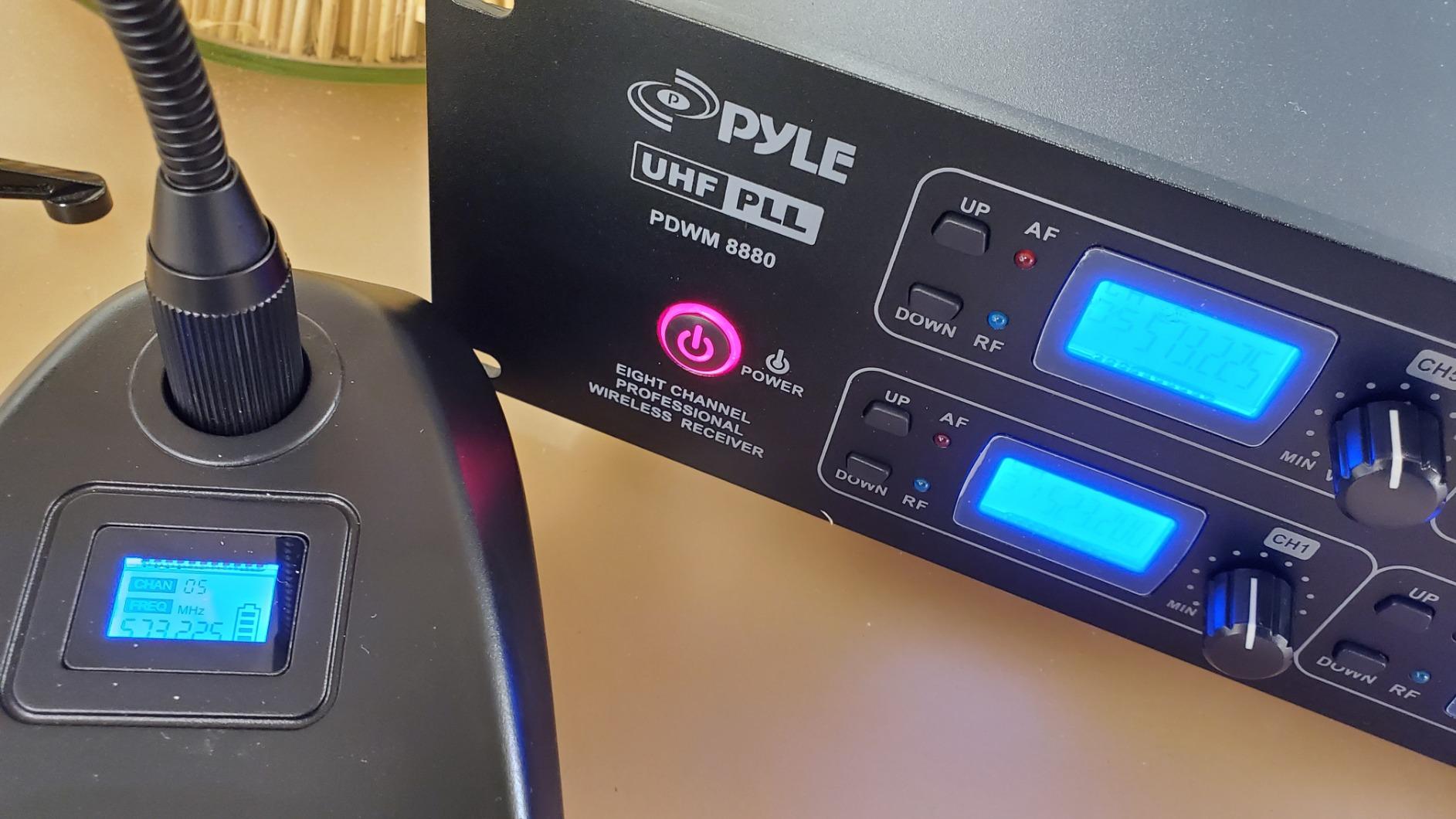 $20/mo - Finance Pyle 8 Channel Conference Microphone System - UHF ...