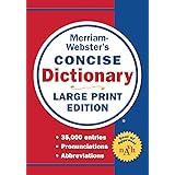 Amazon.com: Webster's New Explorer Large Print Dictionary, Third ...