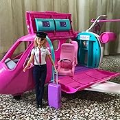Barbie Aereo dei Sogni con Pilota, Playset con Veicolo e Bambola Bionda ...