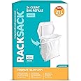 Amazon.com: Rack Sack Compact Bag Refills White 24's : Home & Kitchen
