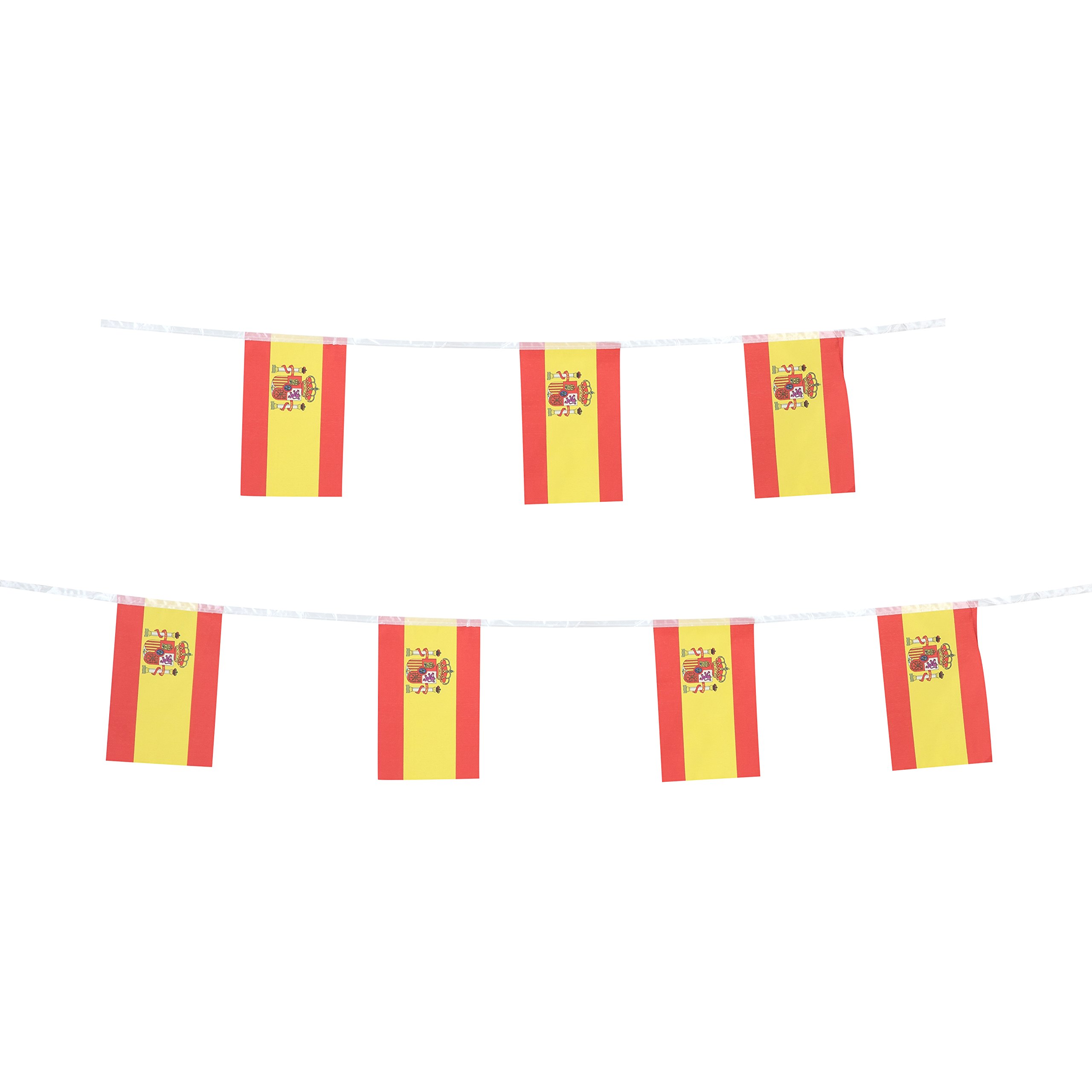 TSMD Spain Flag, 100 Feet Spanish Flag National Country World Pennant ...