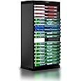 Amazon.com: Universal Game Storage Tower – Stores 18 Game or Blu-Ray ...