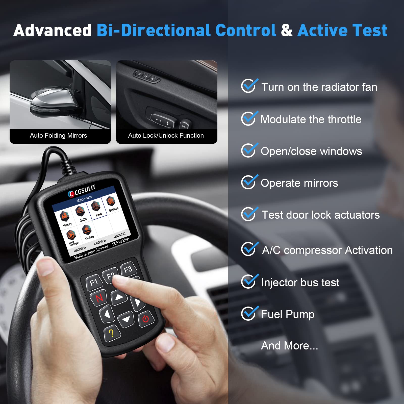 Mua OBD2 Scanner, All System Diagnostic Scan Tool for Toyota Lexus ...