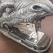 Amazon.com : Novelty Guardian Dragon Stapler and Stapler Remover Office ...