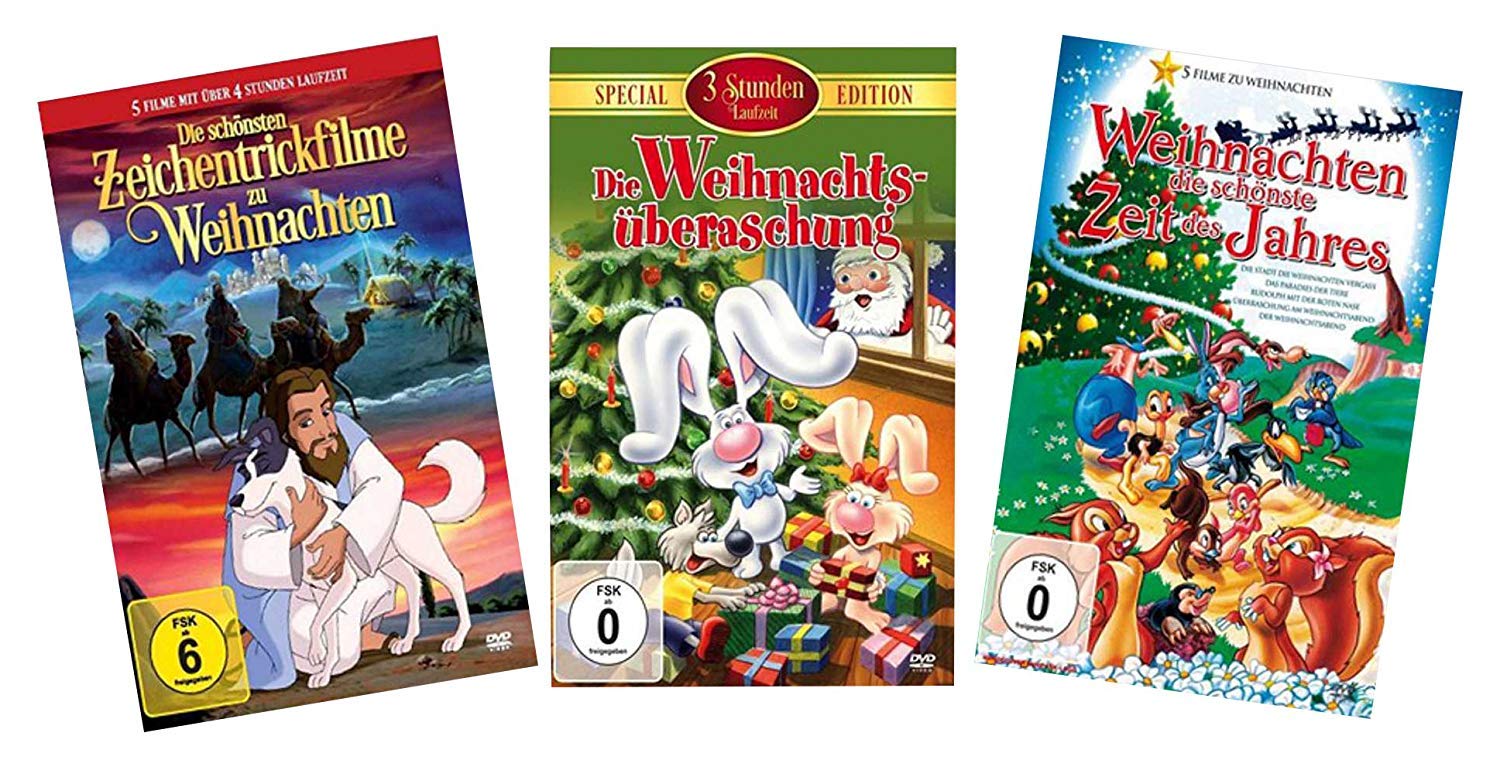 Die Besten Kinder - Zeichentrick - Filme zu Weihnachten 15 Filme auf 3 ...